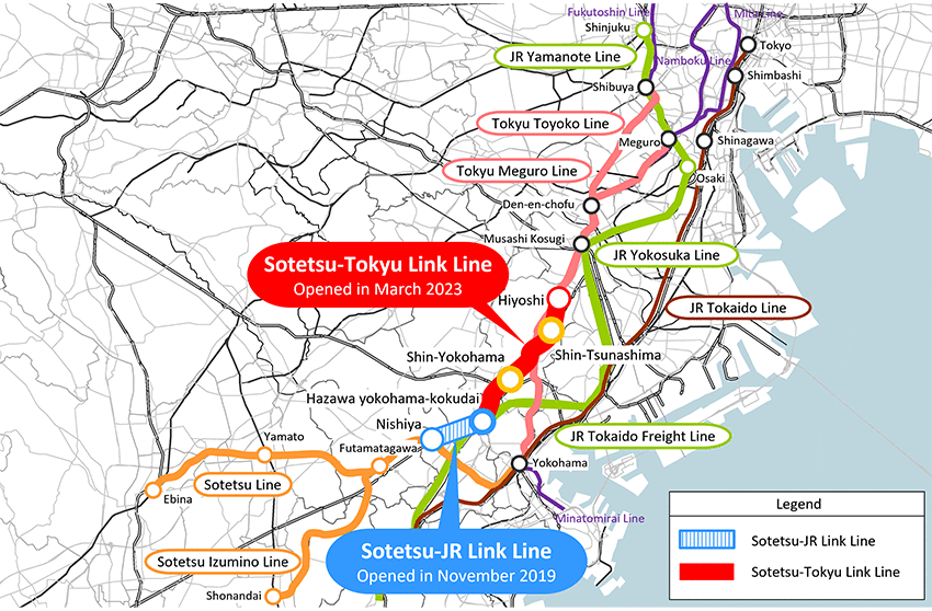 Eastern Kanagawa Rail Link | JRTT PROJECTS | JRTT